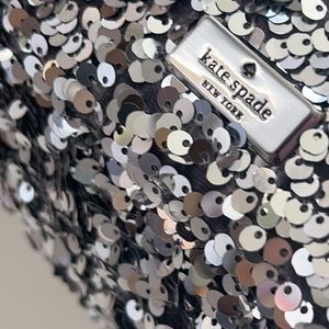 kate spade | Bags | Kate Spade Scrunchy Sequin Convertible Clutch Chain ...